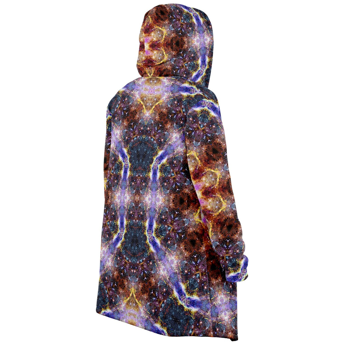 Deneva Psychedelic Microfleece Cloak – Heady & Handmade