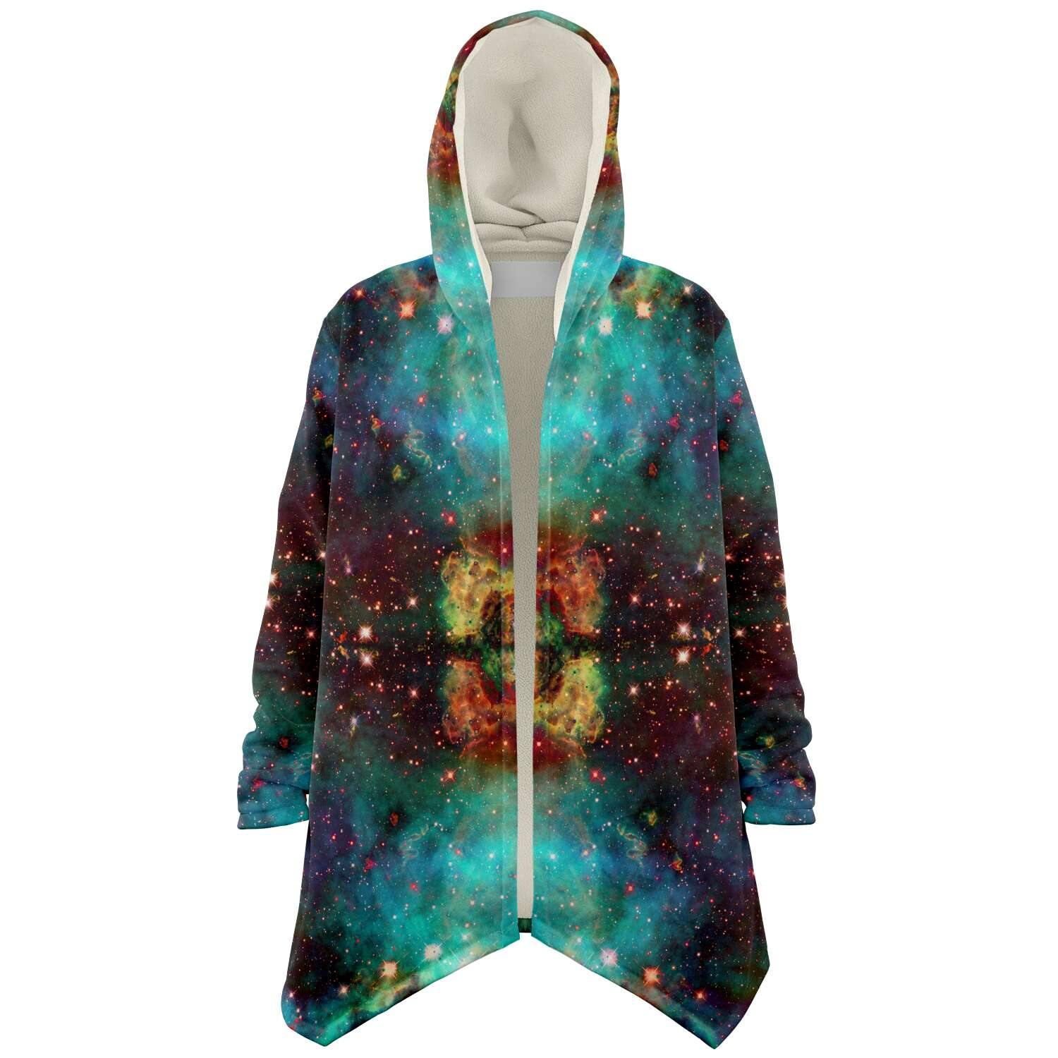 Archon Psychedelic Microfleece Cloak – Heady & Handmade