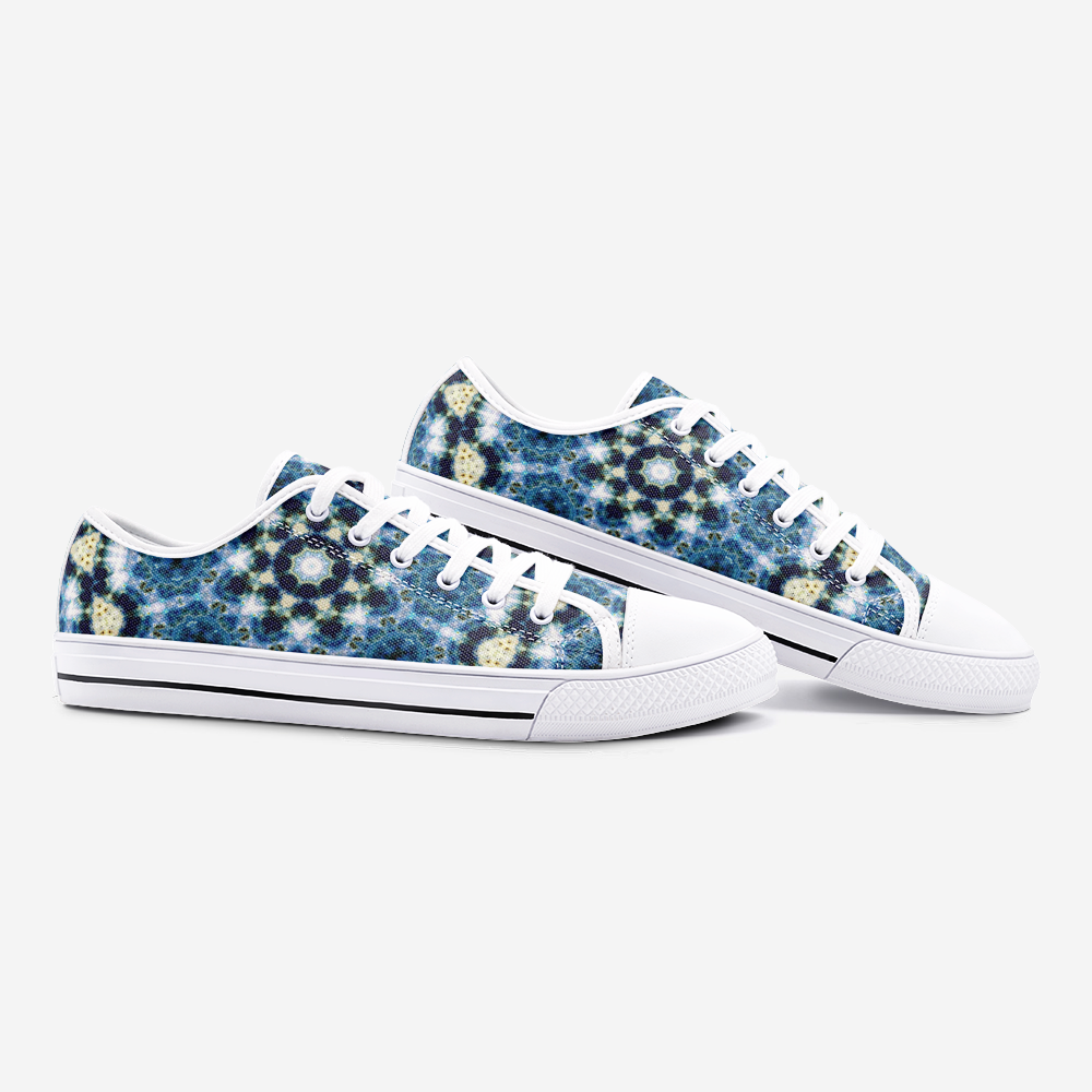 Kithin Psychedelic Canvas Low-Tops – Heady & Handmade