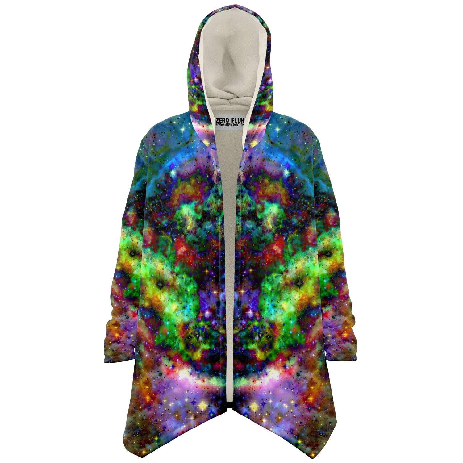 Kemrin Psychedelic Microfleece Cloak – Heady & Handmade