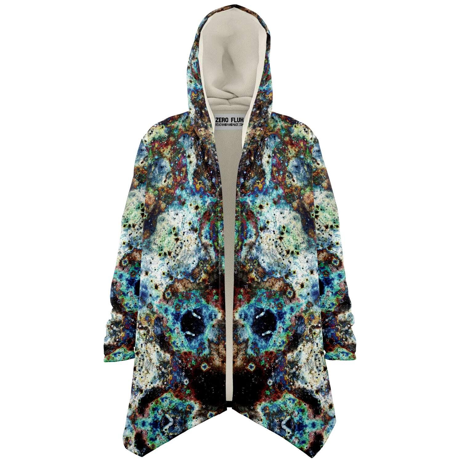 Lunix Psychedelic Microfleece Cloak – Heady & Handmade