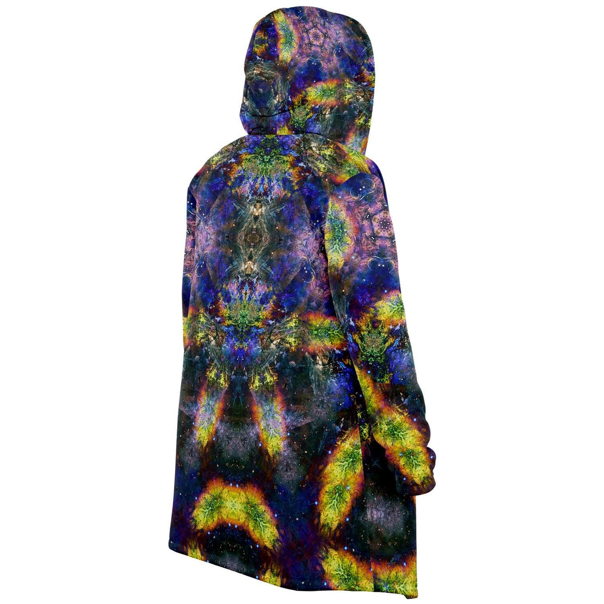 Nox Psychedelic Microfleece Cloak – Heady & Handmade