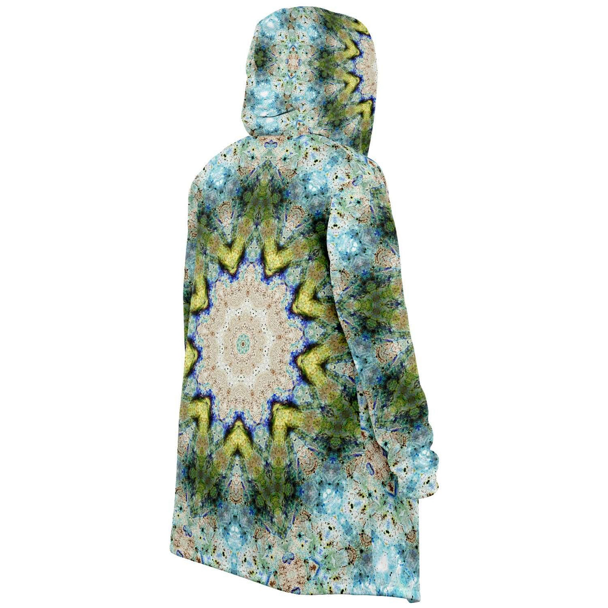 Freya Psychedelic Microfleece Cloak – Heady & Handmade