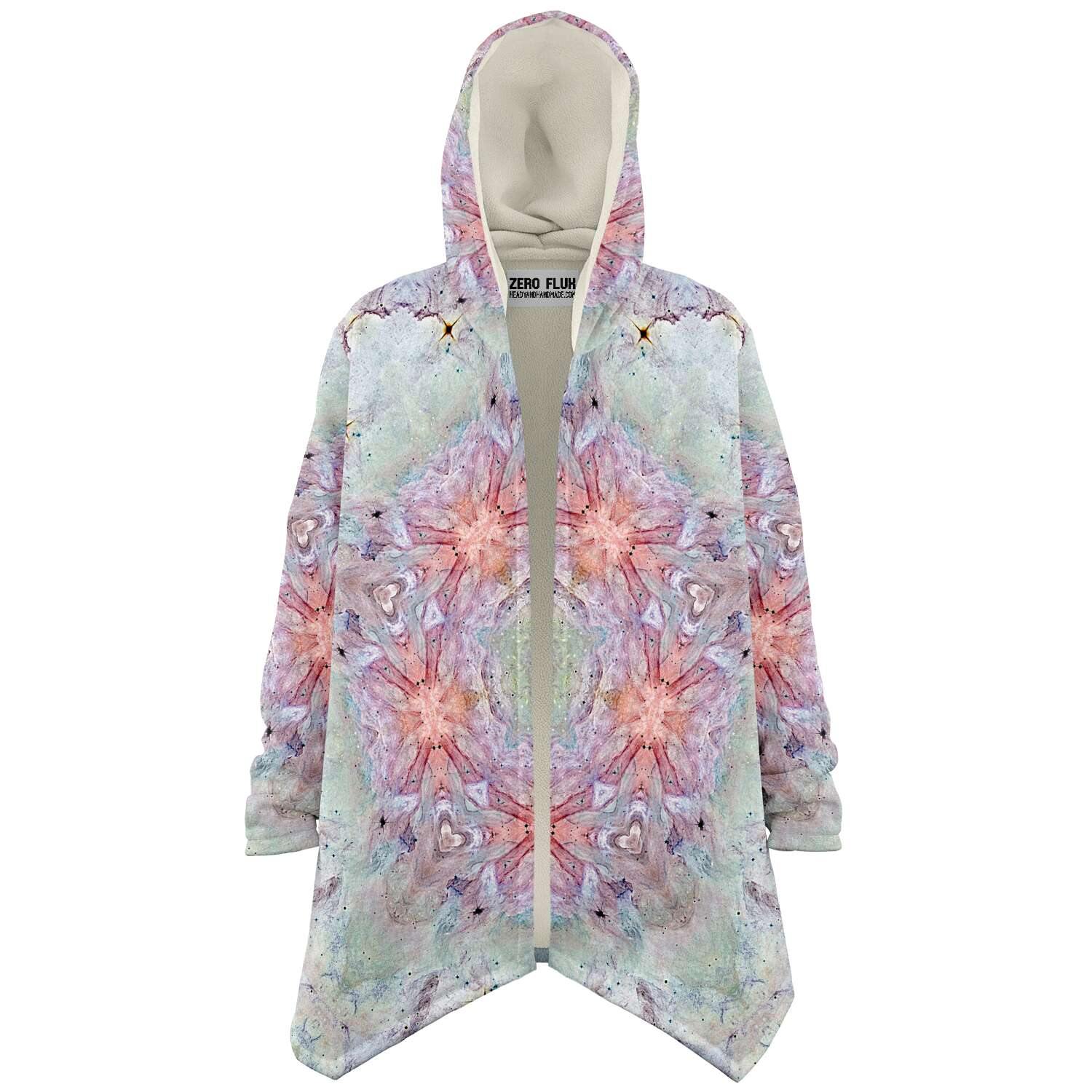 Aphrodite Psychedelic Microfleece Cloak – Heady & Handmade