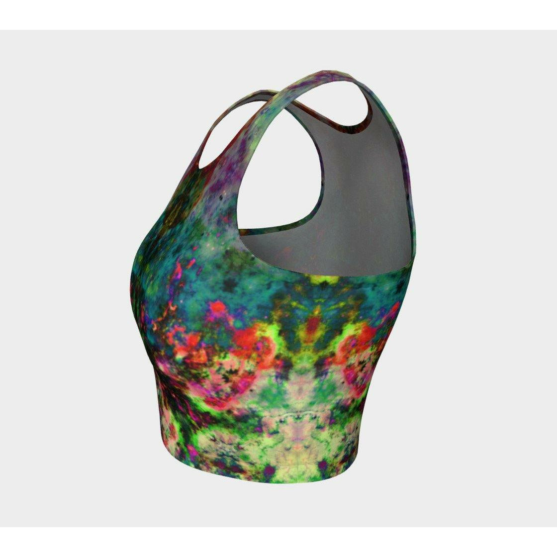 Lucid Psychedelic Crop Top/ Bikini Set – Heady & Handmade