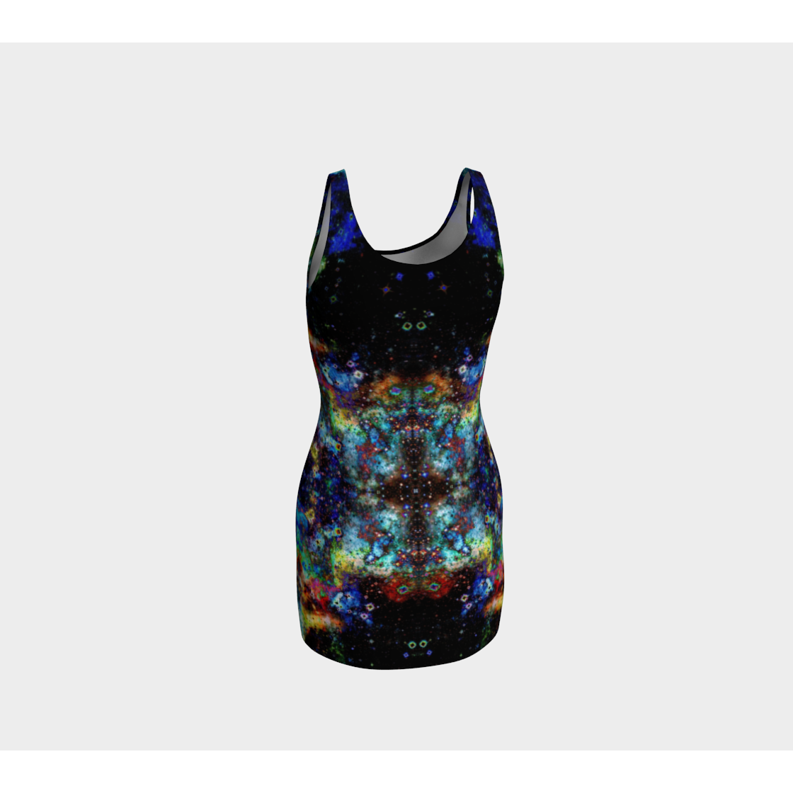 Apoc Psychedelic French Dress – Heady & Handmade