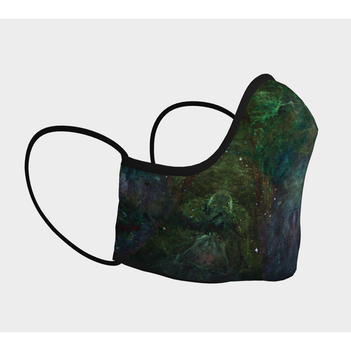 Pandora Crown Psychedelic Custom Fit Face mask – Heady & Handmade