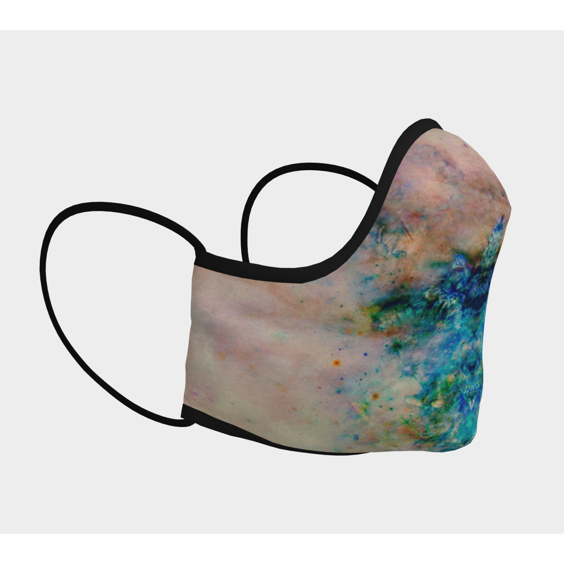 Tiberus Psychedelic Custom Fit Face mask – Heady & Handmade