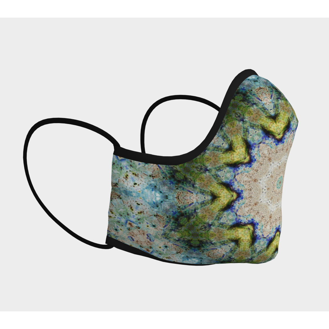 Freya Psychedelic Custom Fit Face mask – Heady & Handmade