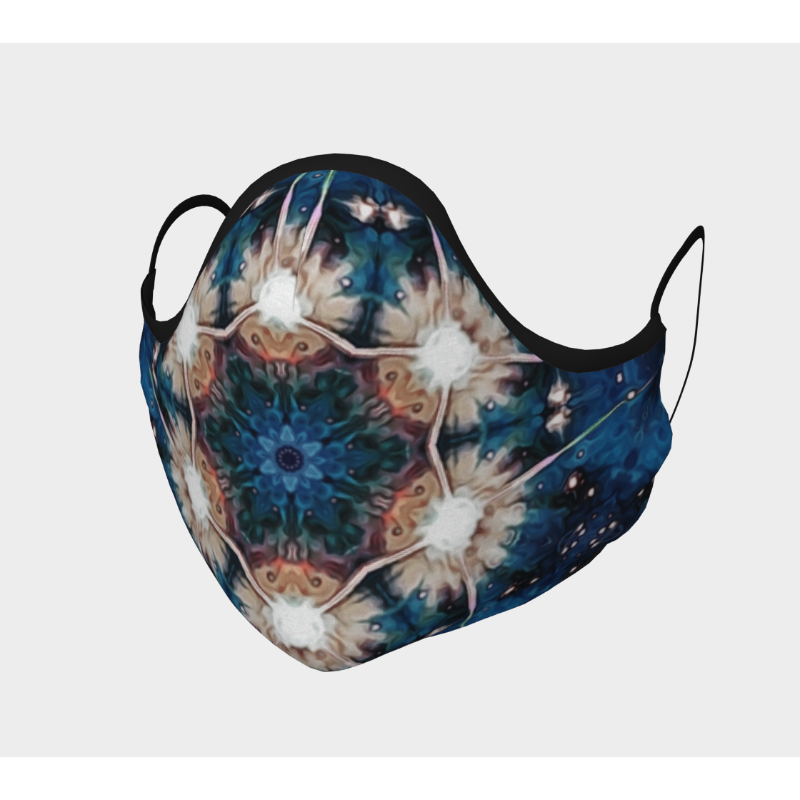Beacon Psychedelic Custom Fit Face mask – Heady & Handmade