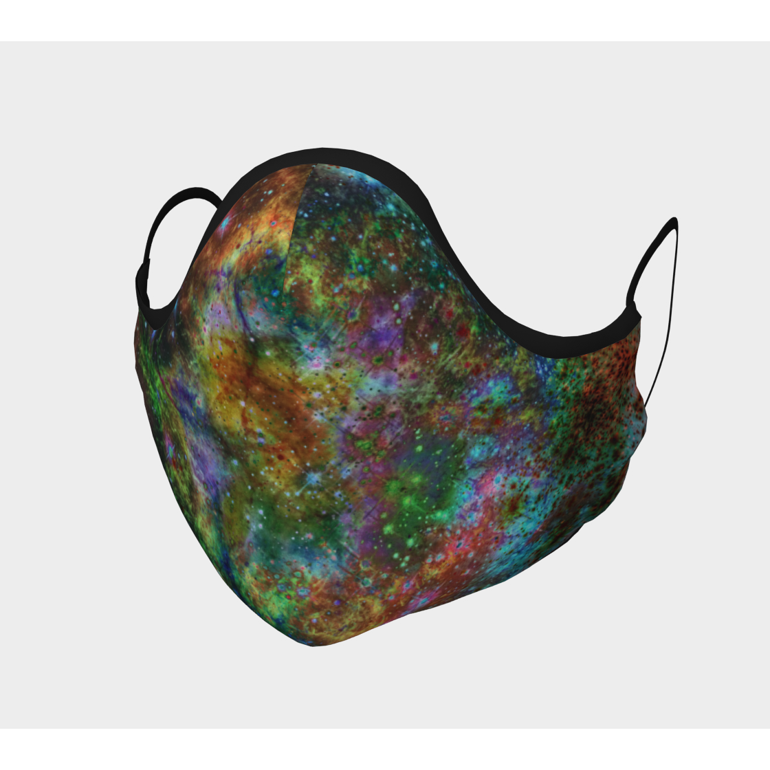 Supernova Psychedelic Custom Fit Face mask – Heady & Handmade